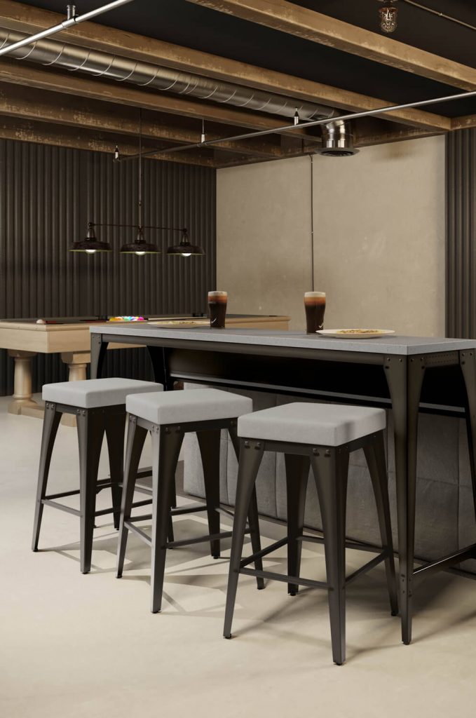 Industrial Bar Stools - Free Shipping | Barstool Comforts