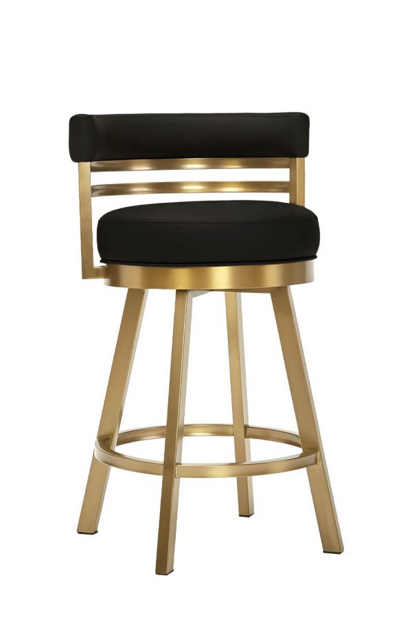 Luxury Gold Bar & Counter Stools • Barstool Comforts