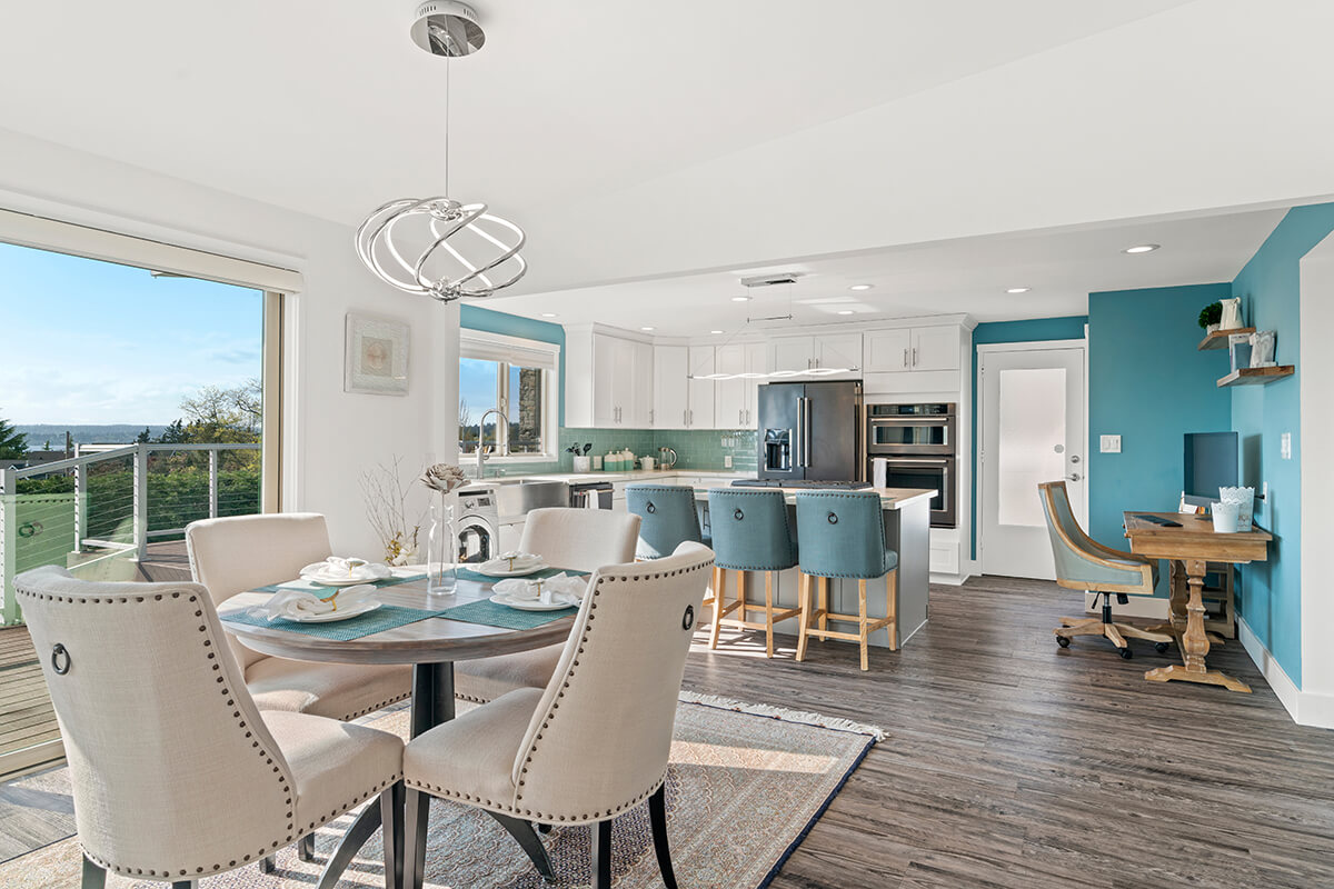 Modern Kitchen Office Design for Productivity and Functionality