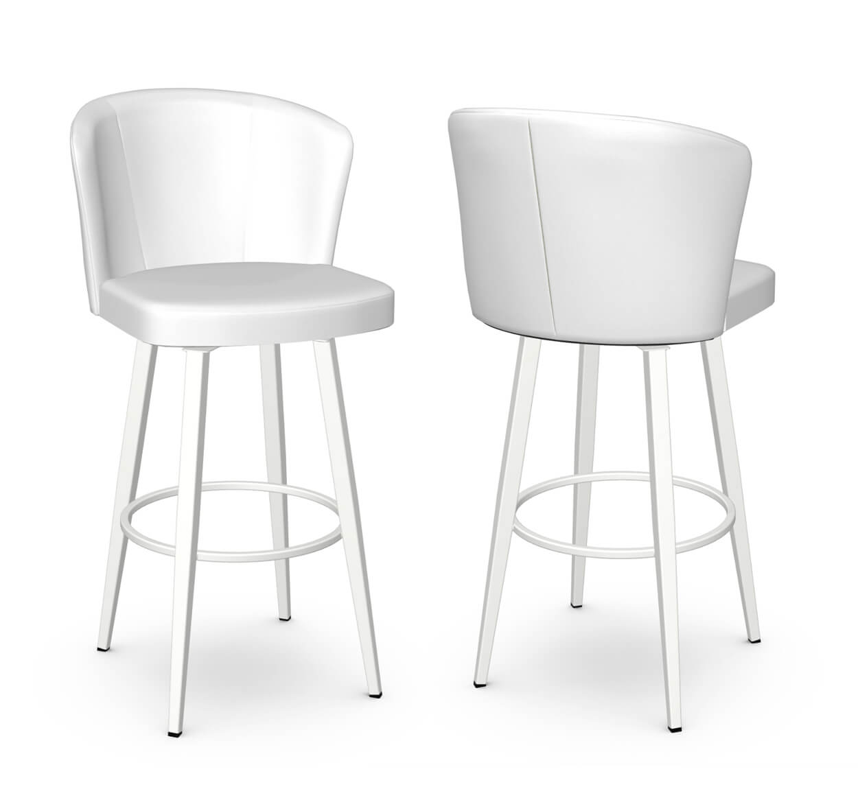 Brighten Your Home with Elegant White Bar Stools – Barstool Comforts