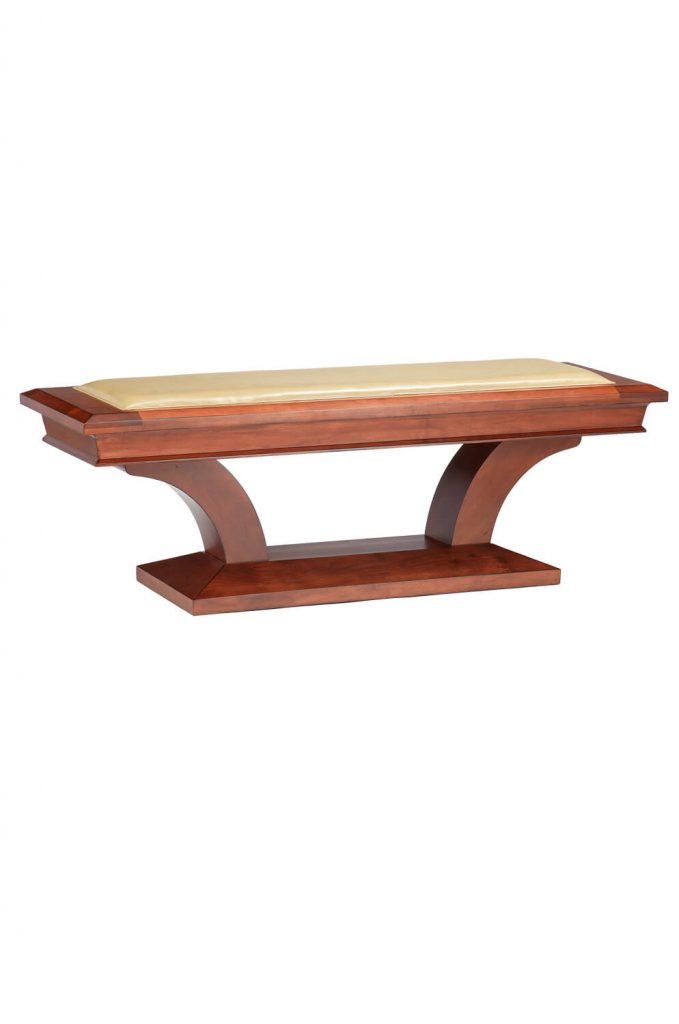 Darafeev's Treviso 62" Traditional Upholstered Storage Bench