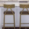 Luxury Gold Bar & Counter Stools • Barstool Comforts