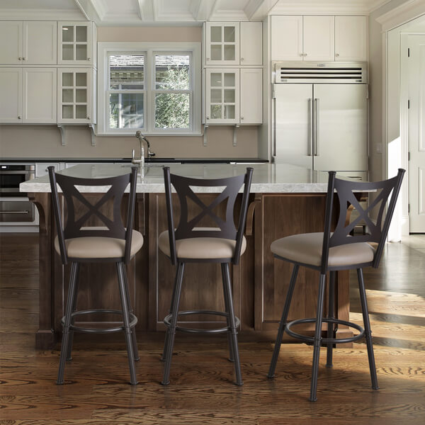 Buy X-Back Stools & Cross Back Bar Stools | Barstool Comforts