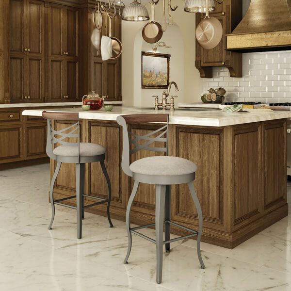 Buy X-Back Stools & Cross Back Bar Stools | Barstool Comforts