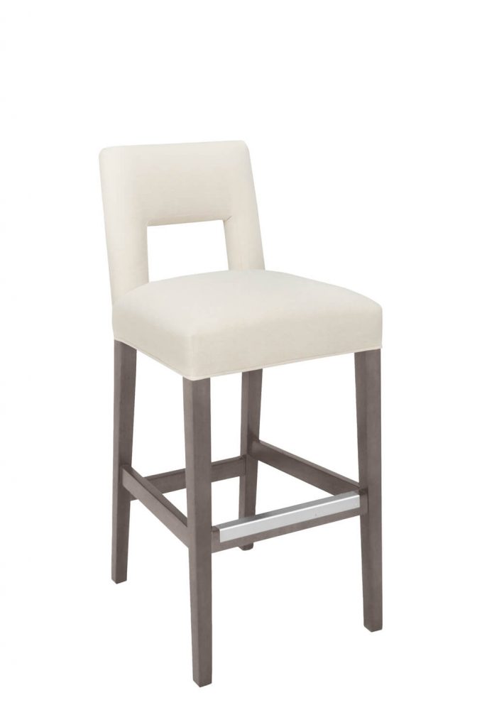 Buy Style Upholstering #101 Transitional Tufted Bar Stool – Free Shipping!