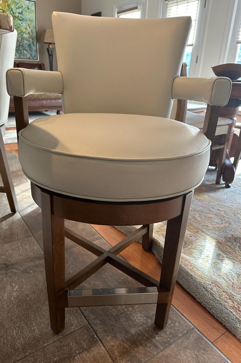 Custom Bar Stools: Choose Your Fabric, Finish, Height and More