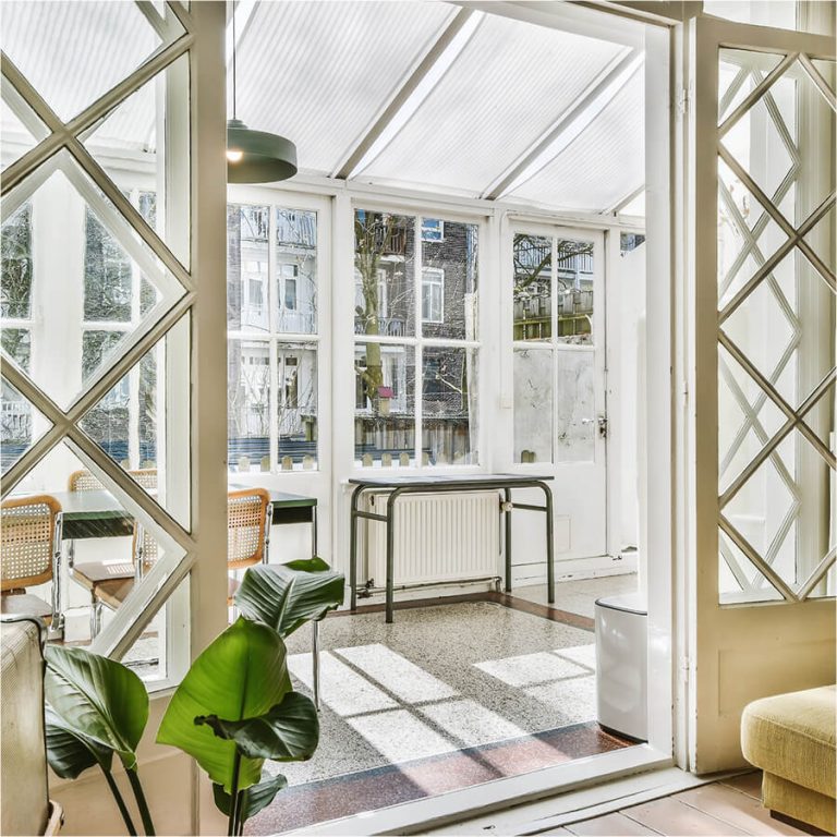 Sunroom Bar Ideas with Statement Bar Stools • Barstool Comforts