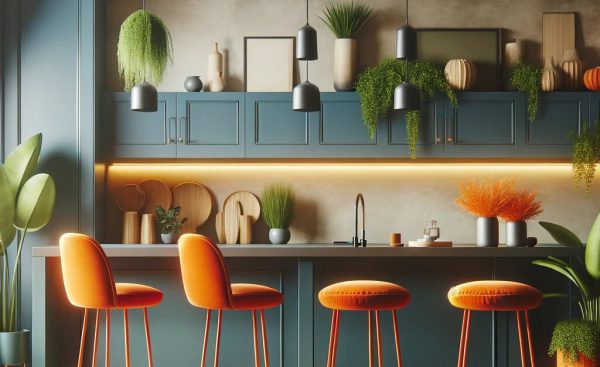 Shop Orange Bar Stools • Barstool Comforts