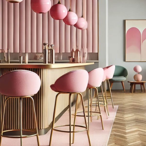 Pink Bar Stools Guide • Shop Pink Bar Stools & Dining Chairs