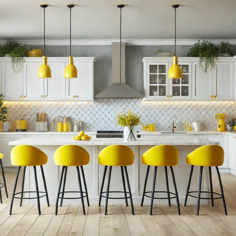 Shop Yellow Bar Stools & Yellow Counter Stools • Barstool Comforts