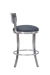 Buy Wesley Allen's Baltimore Swivel Stool in Stainless - Free shipping!