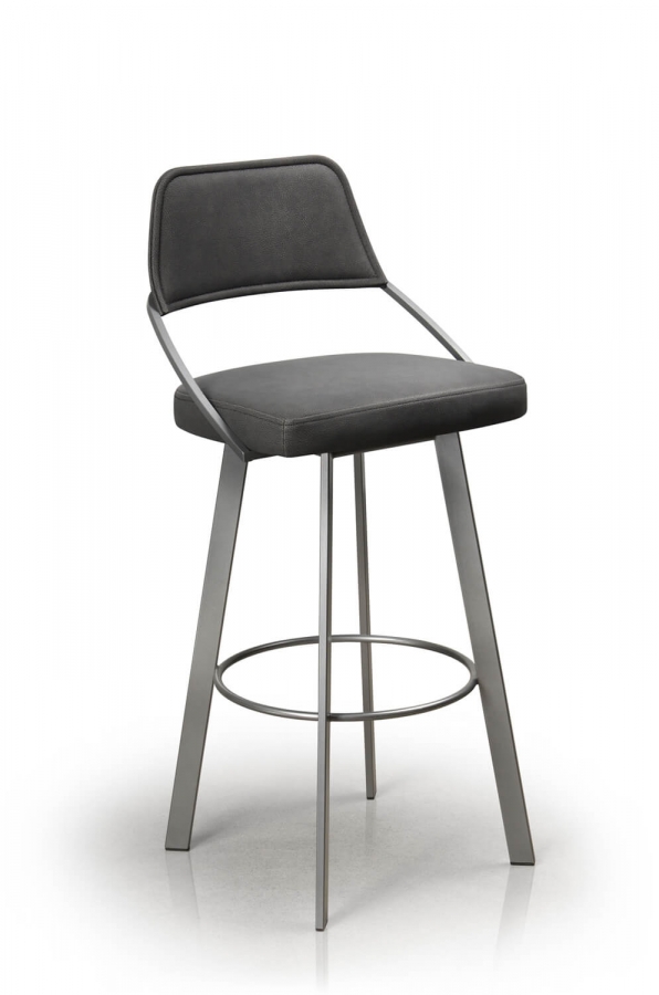 Buy Trica's Wish Modern Swivel Bar Stool with Back • Free Shipping!