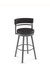Amisco Ronny Swivel Stool - Free Shipping! • Barstool Comforts