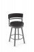 Buy Amisco Ronny Swivel Stool - Free Shipping! • Barstool Comforts