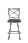 Buy Wesley Allen's Edmonton Swivel Kitchen Bar Stool with Back