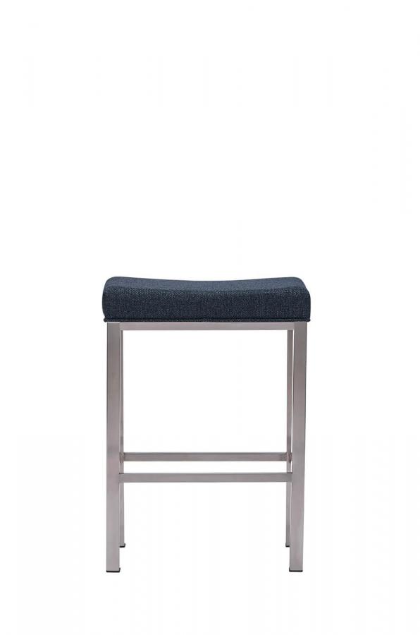 Buy Wesley Allen's Seattle Backless Modern Saddle Stool • Free shipping!