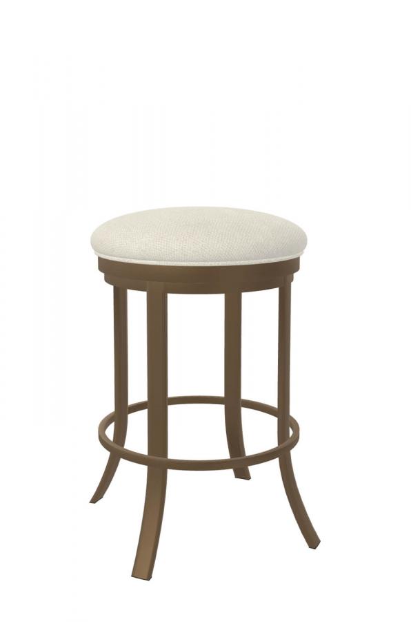 Buy Wesley Allen's Bali Backless Swivel Counter Stool - Free shipping!