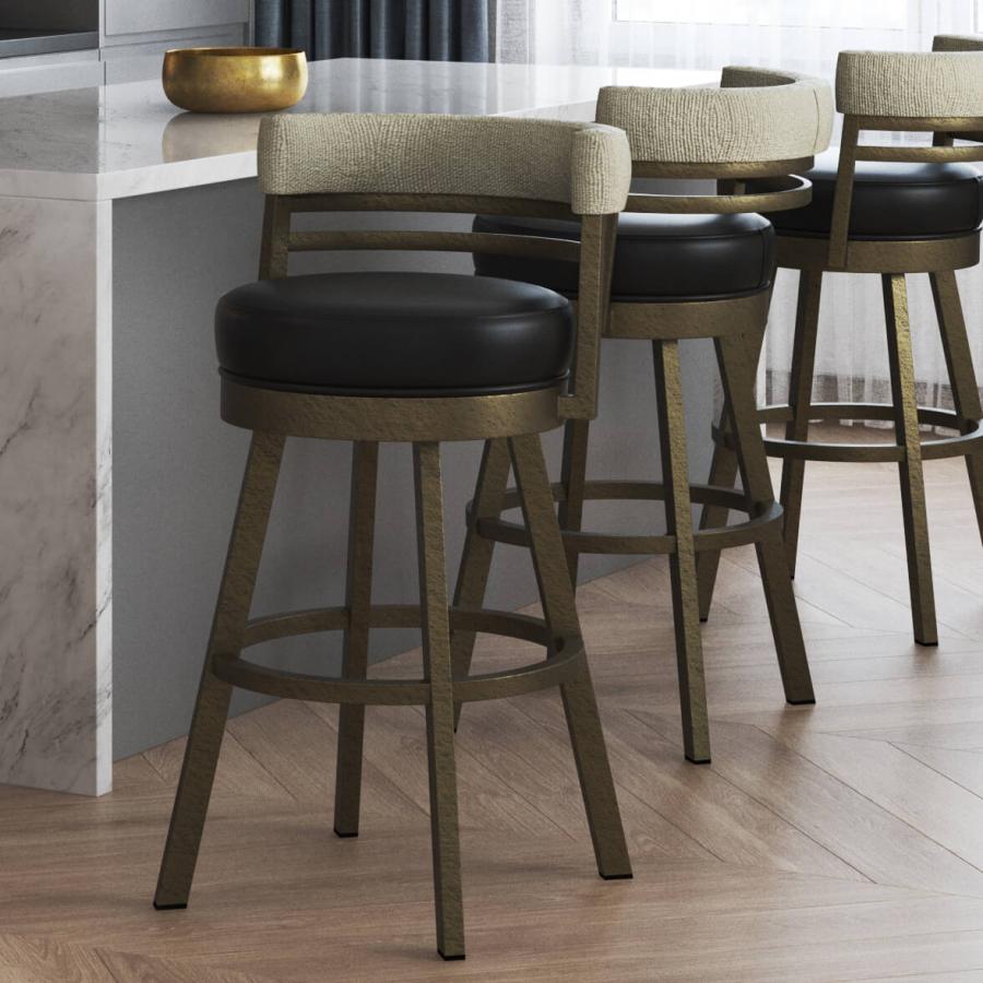 Buy Wesley Allen's Miramar Swivel Stool with Low Back – Free Shipping!
