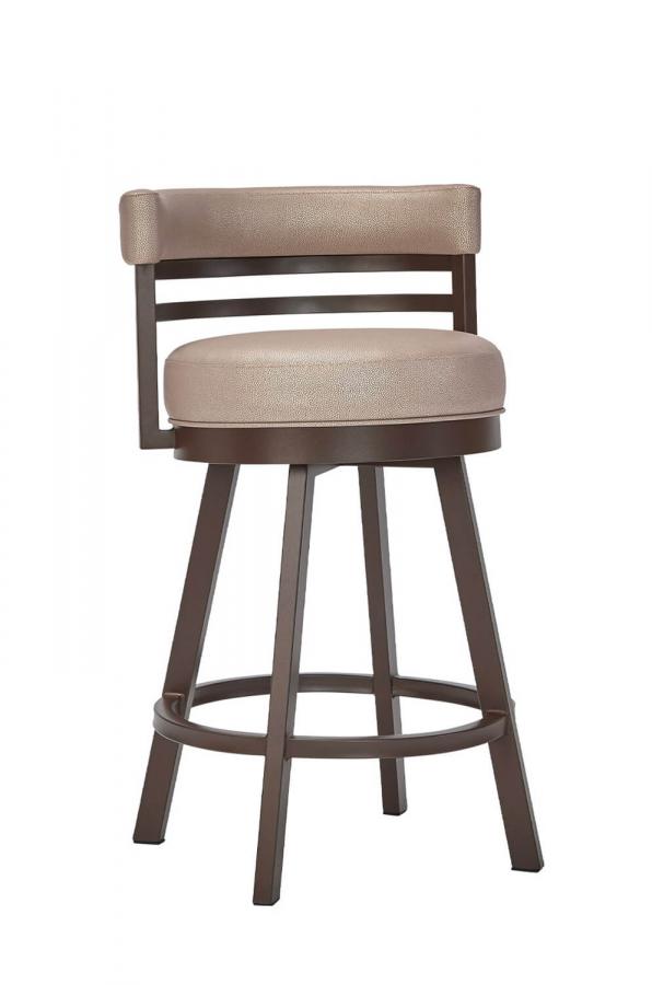 Buy Wesley Allen's Miramar Swivel Stool with Low Back – Free Shipping!