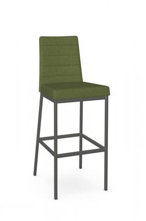 Buy Amisco's Luna Modern Bar Stool with Channel Quilting • Free Shipping!