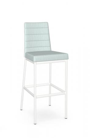 Buy Amisco's Luna Modern Bar Stool with Channel Quilting • Free Shipping!