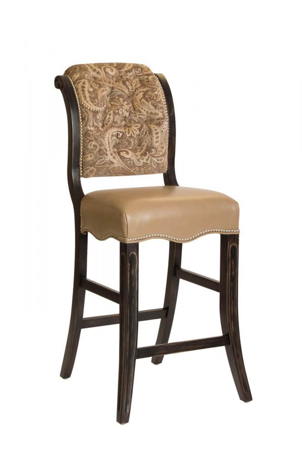 Darafeev's Madrid Wood Bar Stool • Barstool Comforts