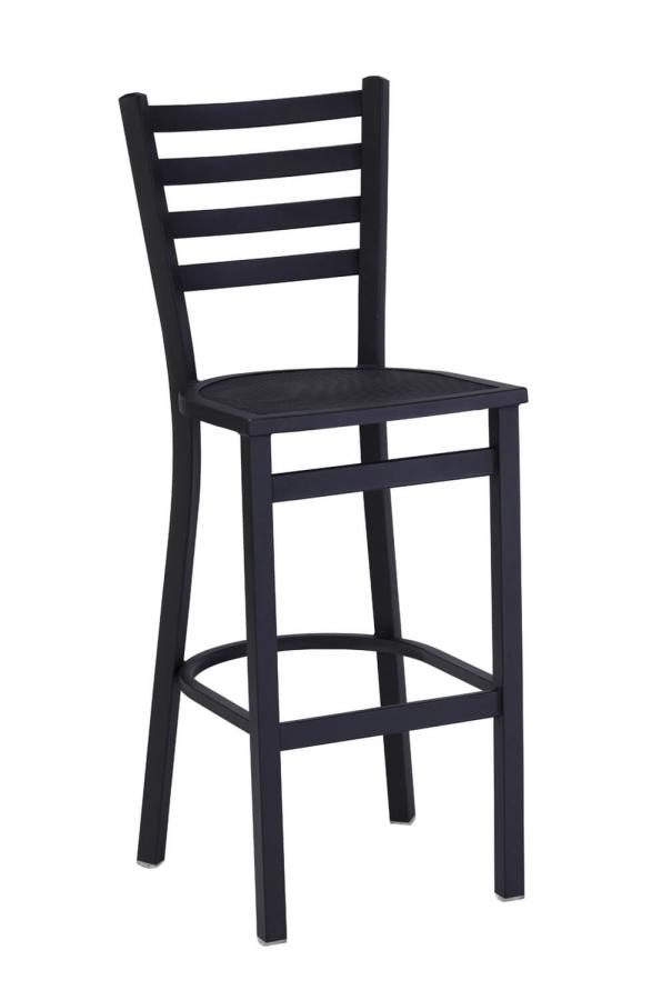 Buy Holland's Jackie Black Outdoor Bar Stool - Supports 750 lbs!