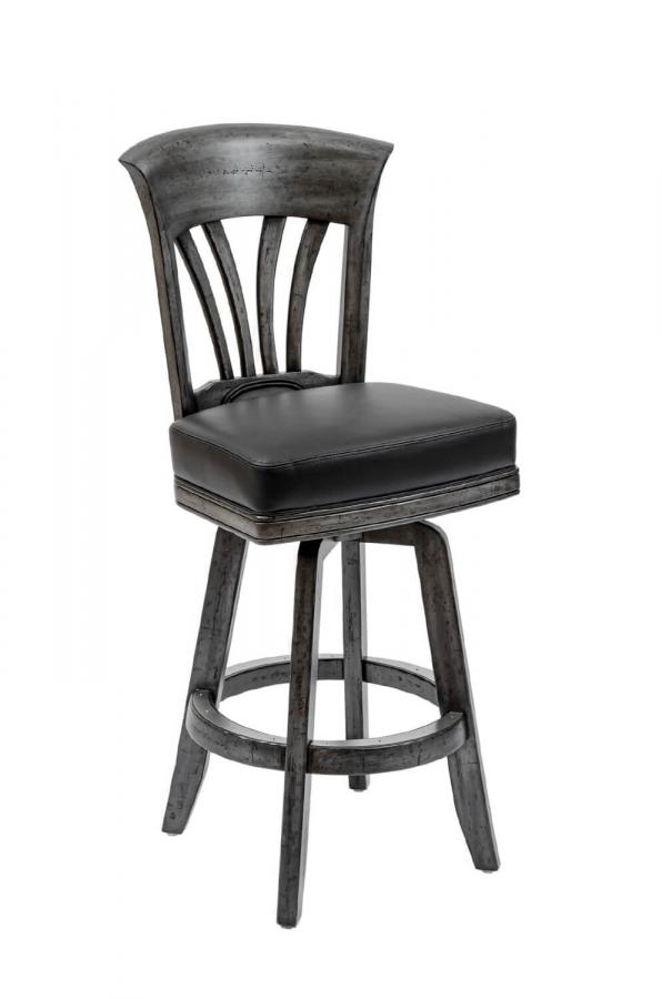 Darafeev's Nomad Upholstered Flexback Wood Barstool – Barstool Comforts