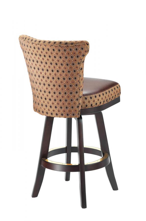 Buy Darafeev Dara Upholstered Wood Swivel Stool – Free shipping!