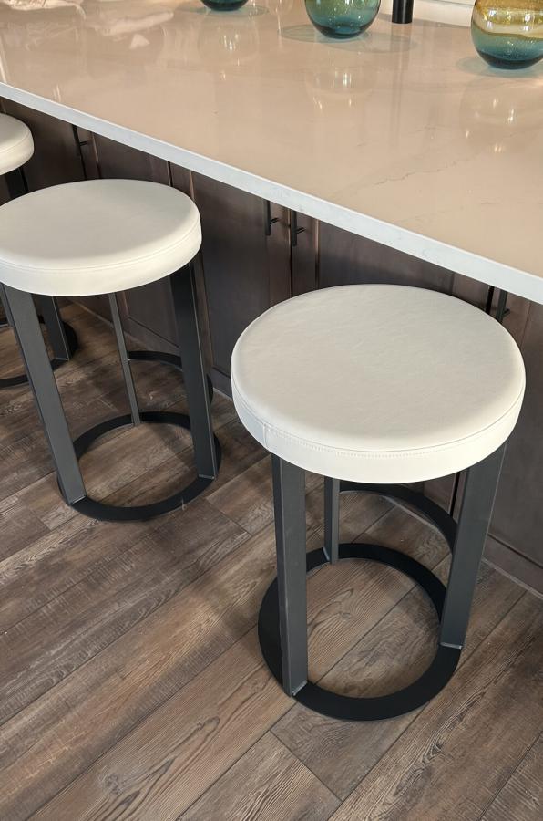 Buy Amisco's Allegro Modern Backless Bar Stool - Free shipping!