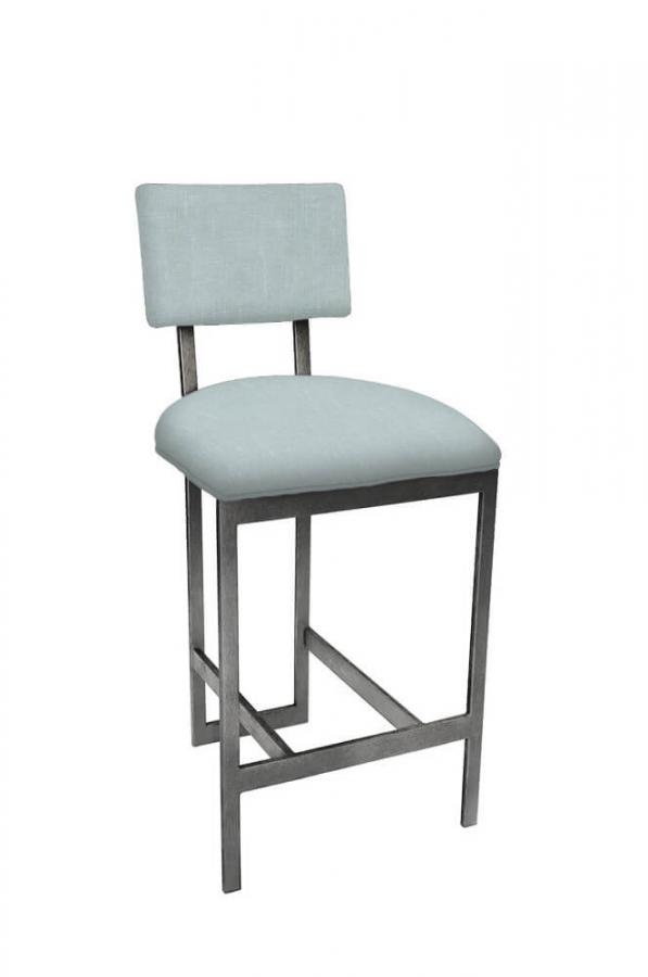 Buy Wesley Allen's Modern Nara Bar Stool with Back - Free shipping!