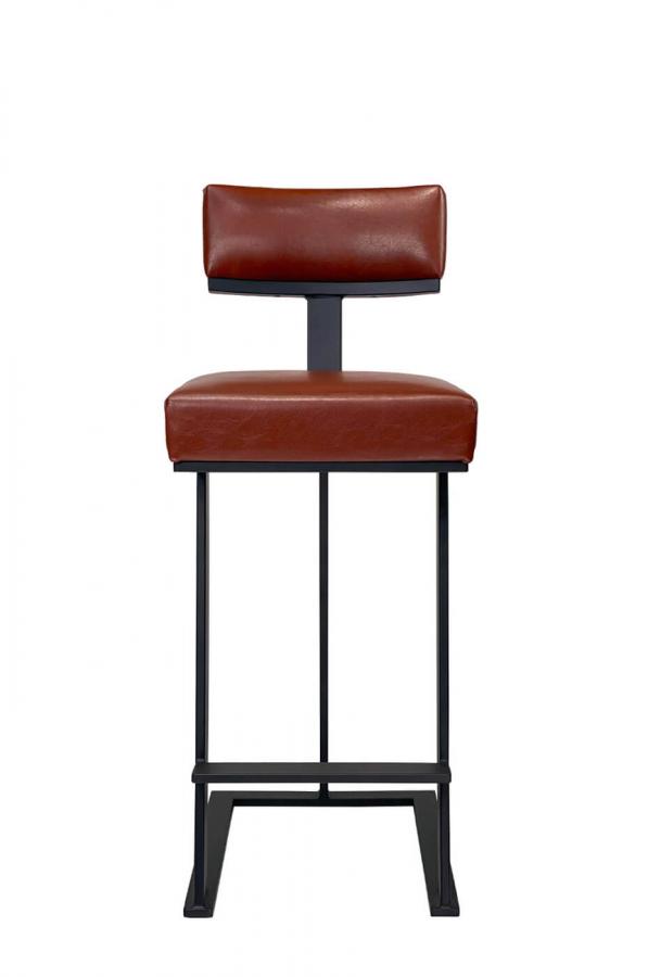 Buy Wesley Allen's Modern Tov Bar Stool with Back - Free shipping!