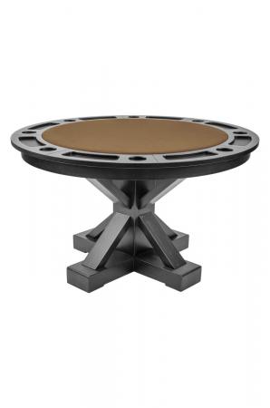 Buy Darafeev's Trestle 8-Player Convertible Round Poker Table