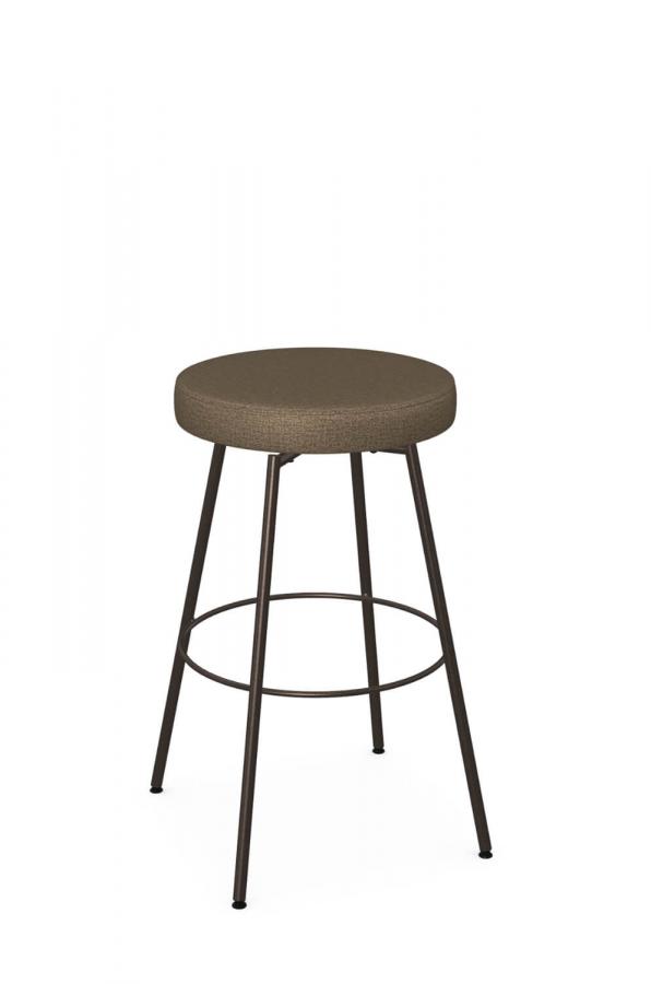 Buy Amisco's Costa Modern Backless Swivel Bar Stool - Free shipping!