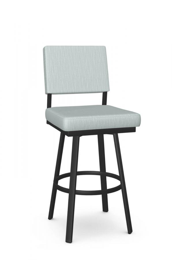 Buy Amisco's Mathilde Upholstered Swivel Bar Stool - Free shipping!