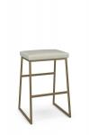 Buy Amisco's Zach Modern Metal Backless Bar Stool - Customize!