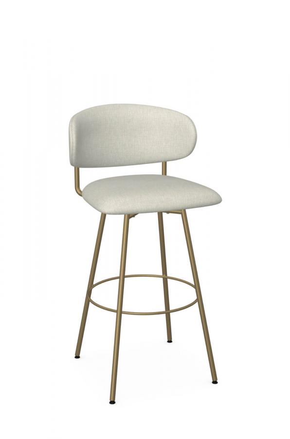 Buy Amisco's Wyatt Modern Swivel Low Back Bar Stool – Barstool Comforts