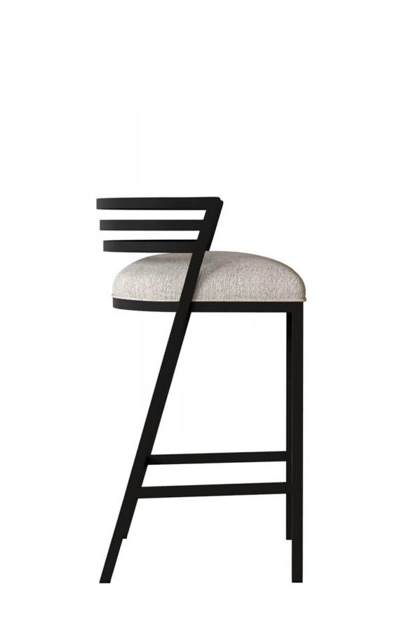 Buy Wesley Allen's Arlo Modern Bar Stool with Low Back - Free shipping!