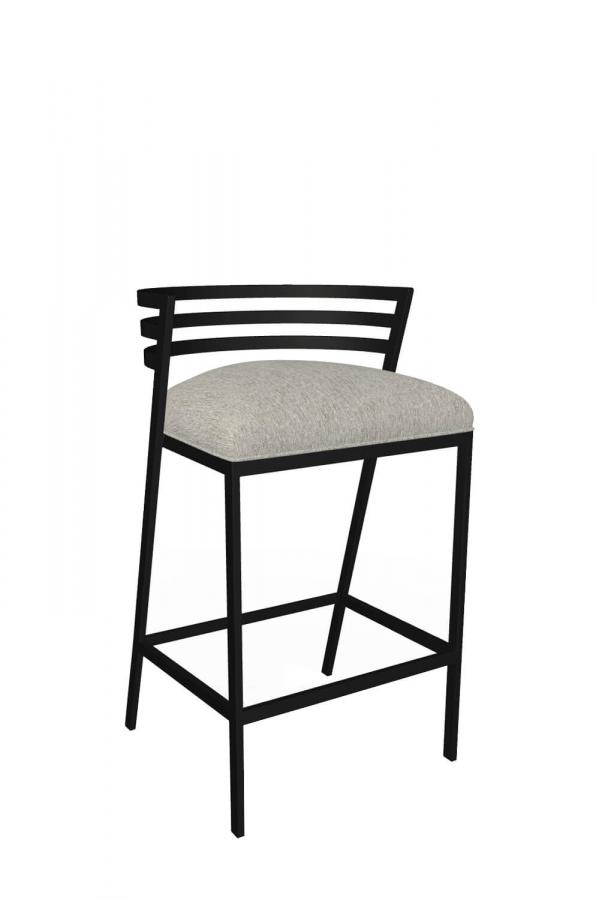 Buy Wesley Allen's Arlo Modern Bar Stool with Low Back - Free shipping!