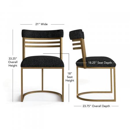 Buy Wesley Allen's Miramar Modern Dining Chair – Free shipping!