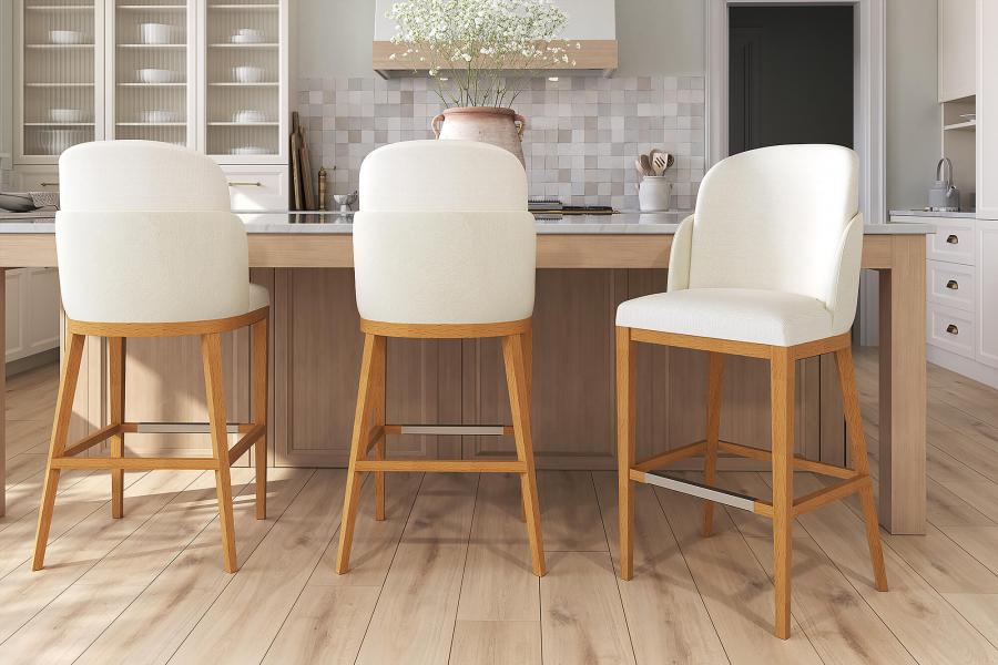 Buy Serafina Modern Bar Stool with High Back – Commercial Grade