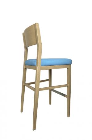 Buy Astrid Scandinavian Bar Stool with Back – Commercial Grade