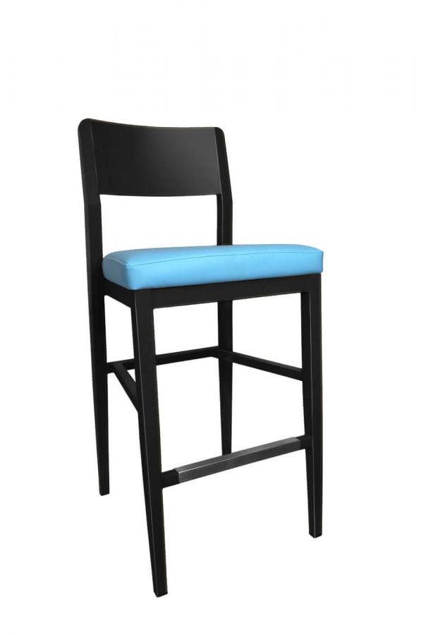 Buy Astrid Scandinavian Bar Stool with Back – Commercial Grade