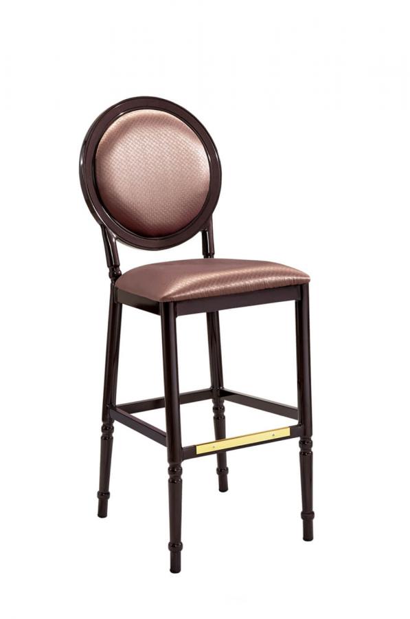 Buy Felicity Elegant Bar Stool with Round Back • Free Shipping