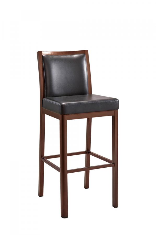 Buy Liam Contract Grade Modern Bar Stool with Back – Free Shipping