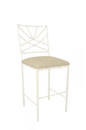 Buy Wesley Allen's Modern Clair Bar Stool with Back – Barstool Comforts