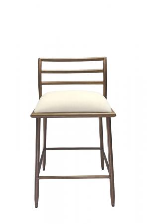 Buy Wesley Allen's Modern Harmony Bar Stool with Low Back – Barstool Comforts