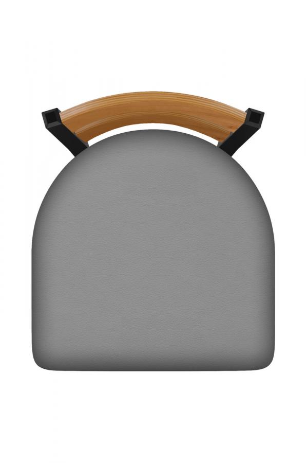 Buy Holland's Thor Swivel Bar Stool with Wood Back • Capacity 550 lbs!