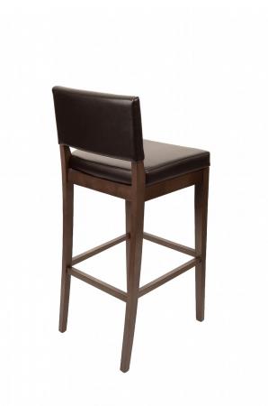 Buy Trendler's Bradley Wood Tufted Bar Stool with Low Back