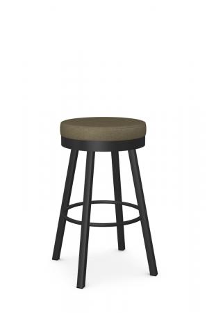 Buy Amisco's Rudy Modern Backless Swivel Bar Stool - Free shipping!